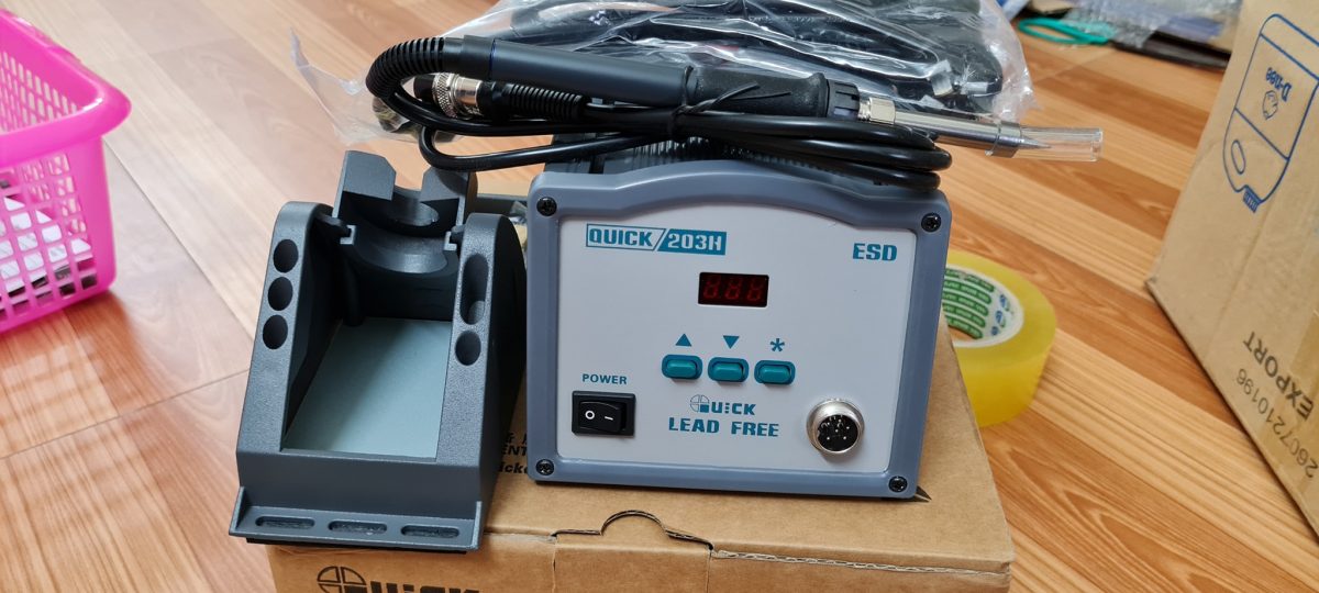 Quick203HESD Trạm Hàn Mới Chính Hãng - Linh Kiện Nam Định